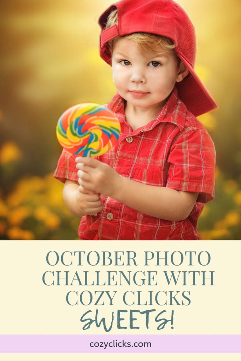 October Photo Challenge With Cozy Clicks: SWEETS - Photography Challenges