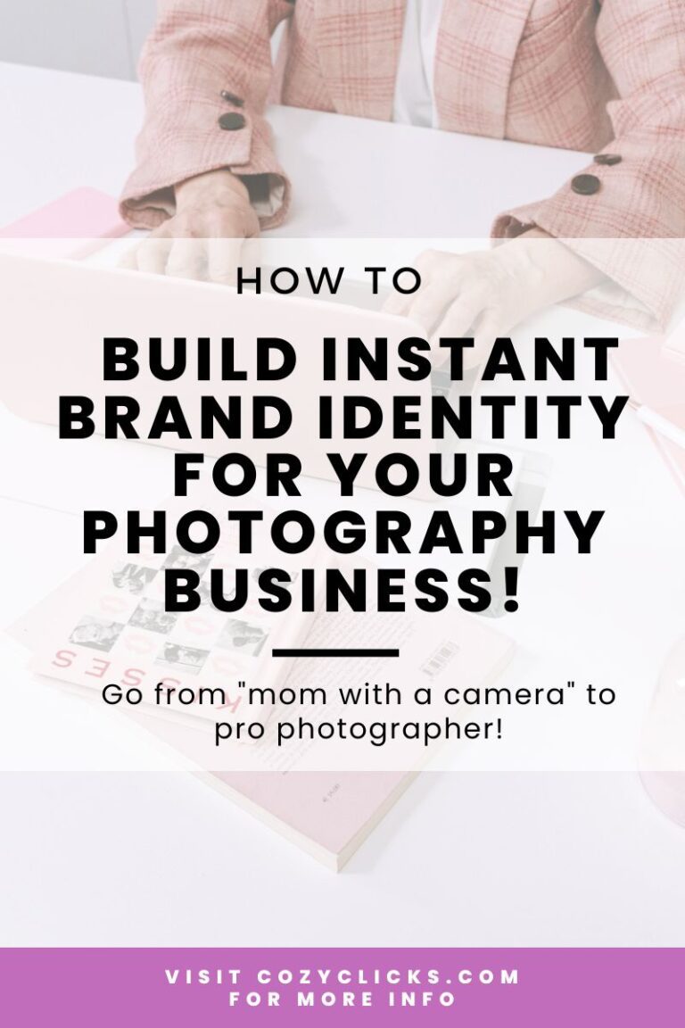 Building Instant Brand Identity for Your Photography Business! Easy ...