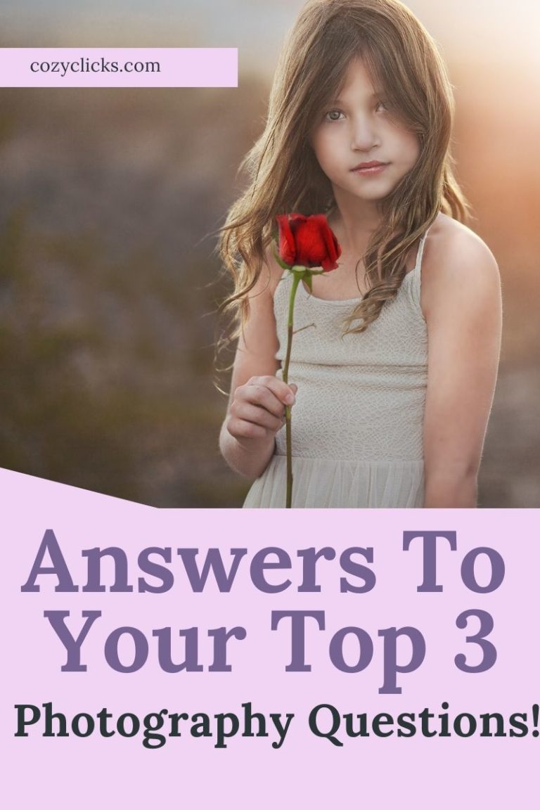 Answers to Your Top 3 Photography Questions!