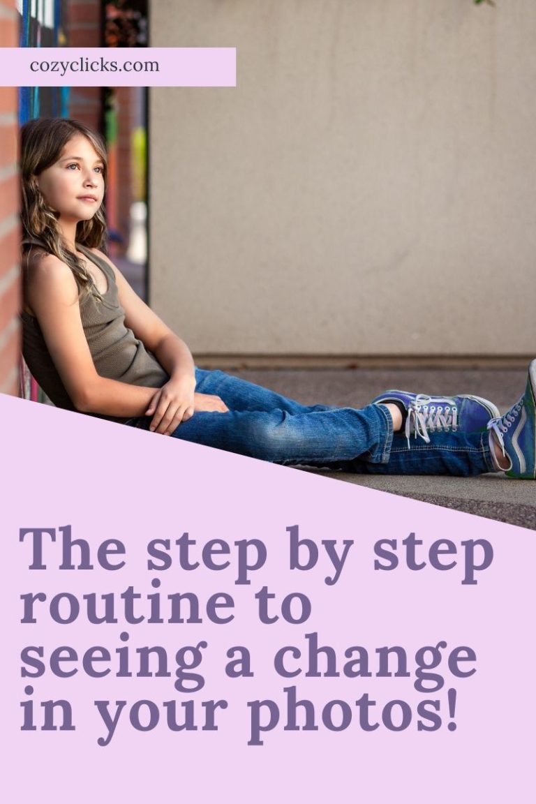 The step by step routine to seeing a change in your photos! - Phoenix ...
